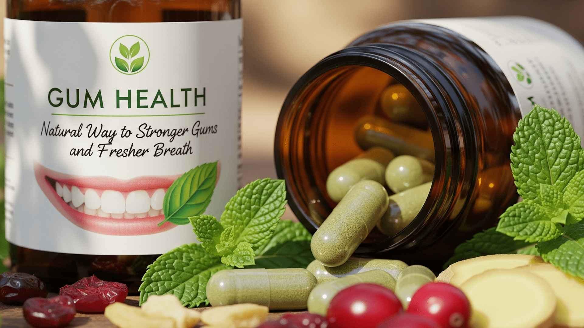 Gum Health Supplements A Natural Way to Stronger Gums